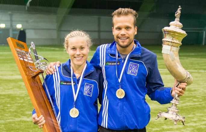 Sisarukset Laura ja Ismo Salminen voittivat 5-ottelun SM-kultamitalit 2014